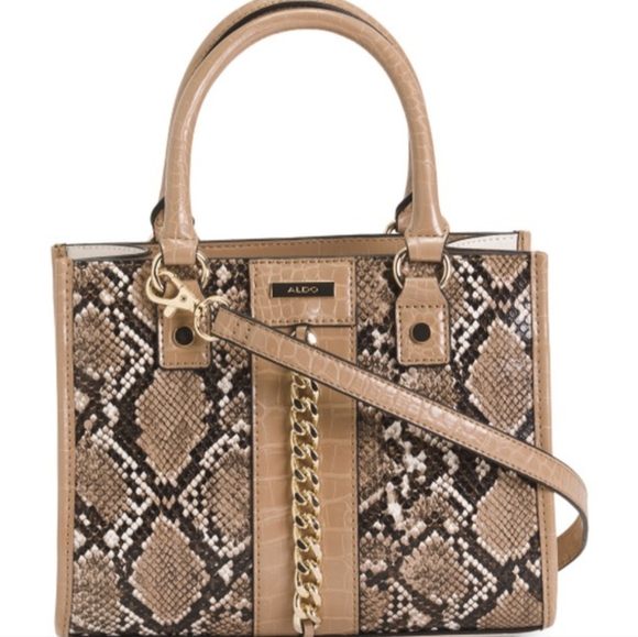 Aldo | Bags | Aldo Snakeskin Print Bag | Poshmark